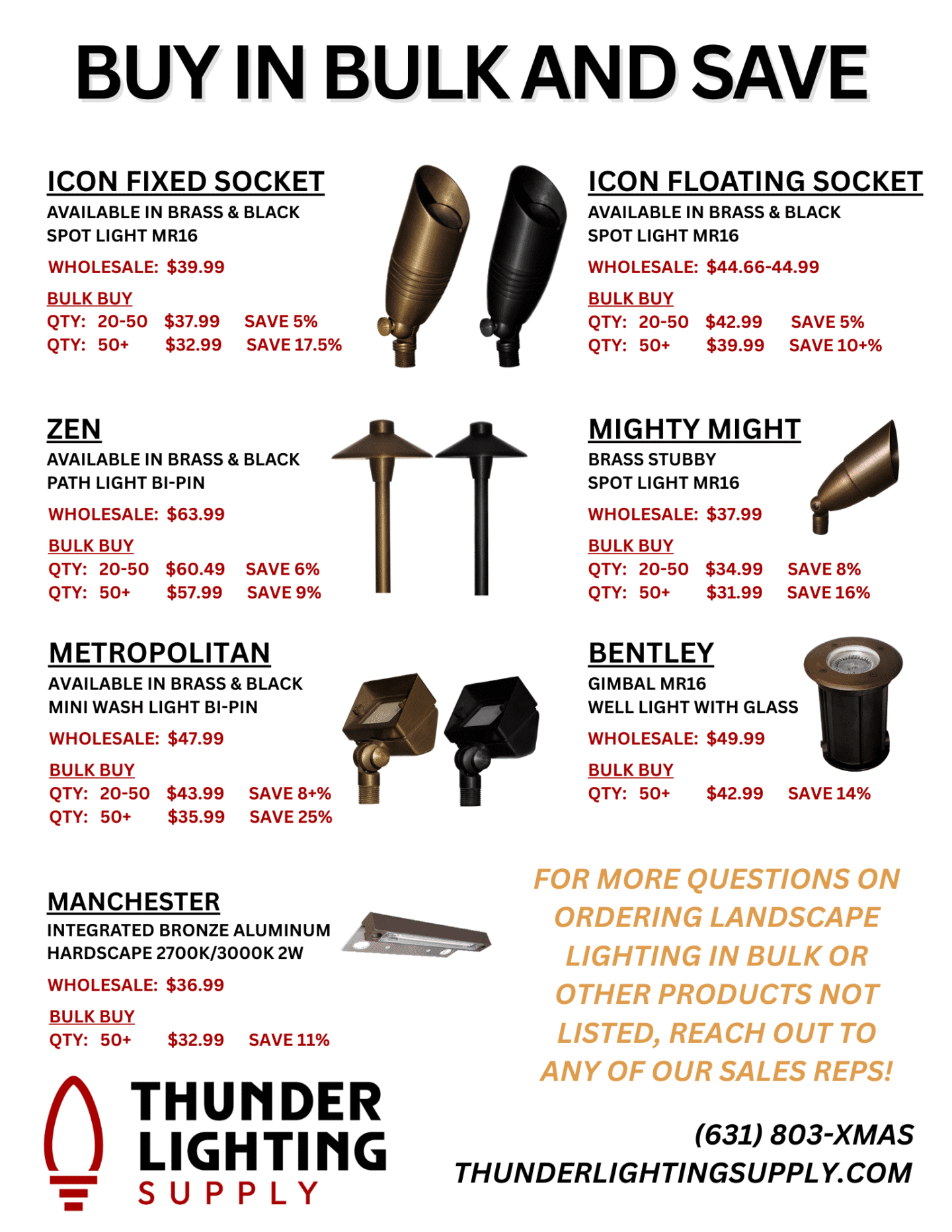 Promos | Thunder Lighting Supply