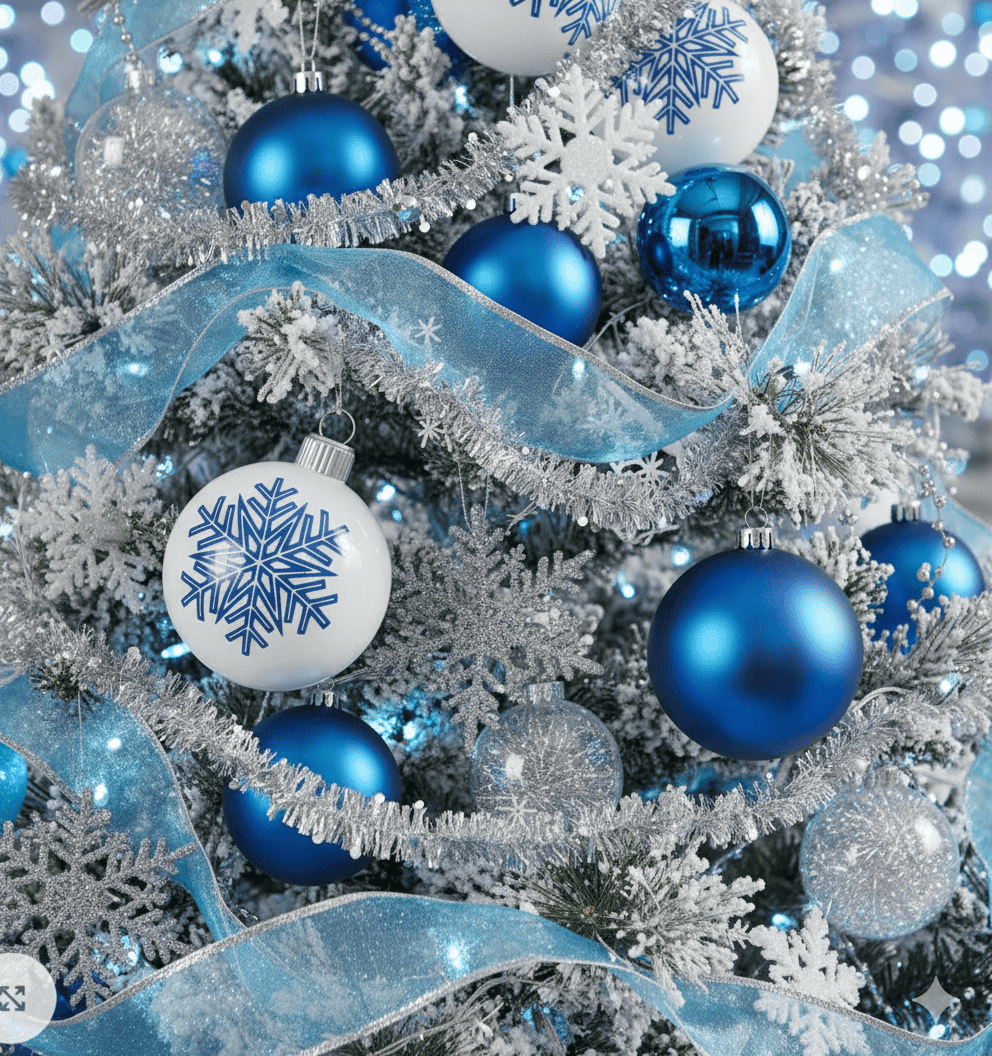 Blue Christmas Theme Ideas: Lighting, Decor, And DIY Projects